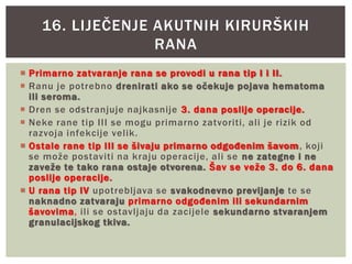 Rana i cijeljenje rane | PPSX