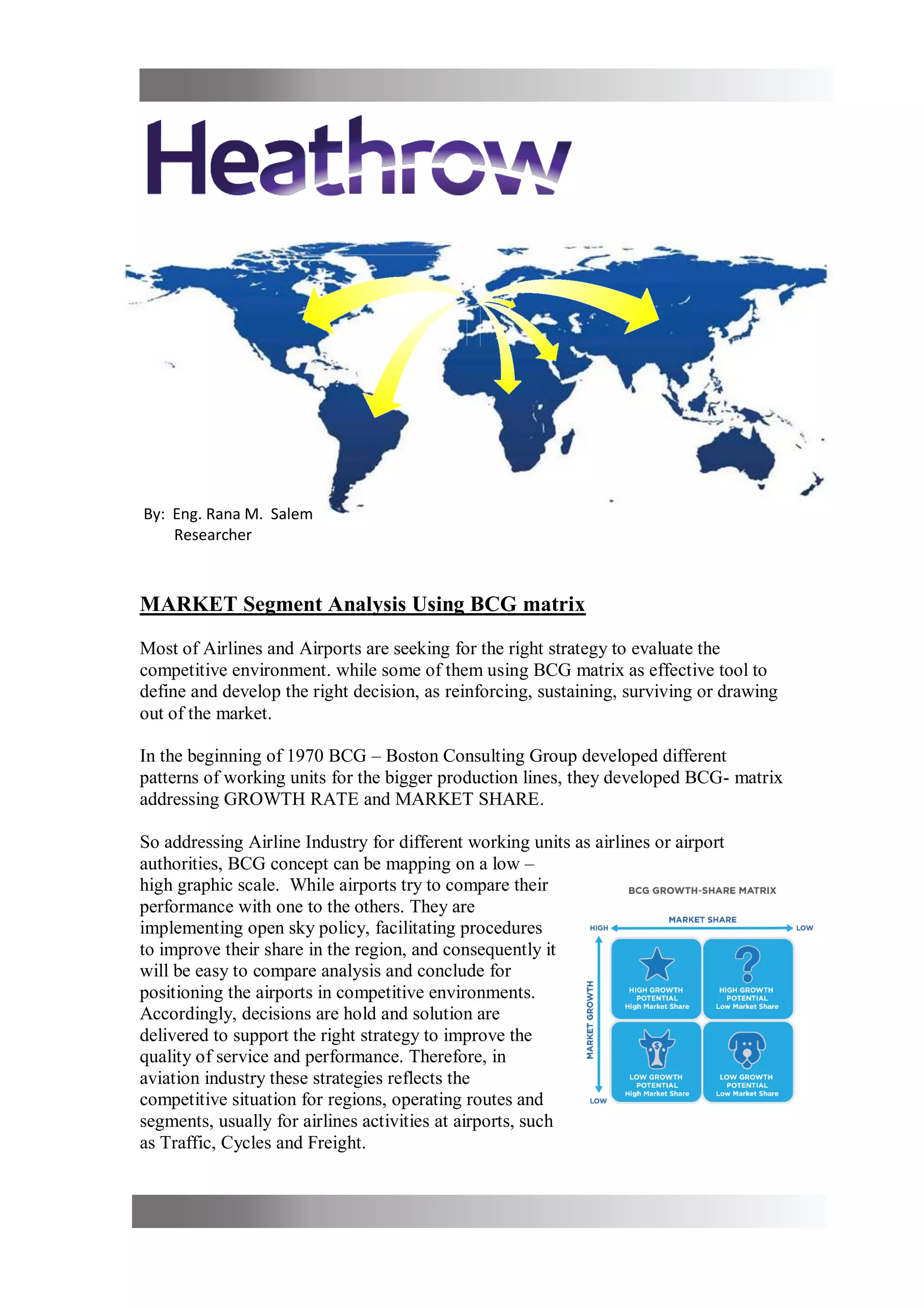 Heathrow Airport - BCG case study | PDF