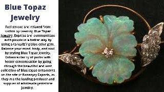 Real Blue Topaz Jewelry Collection | PDF