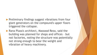 Rana plaza collapse in bangladesh | PPTX