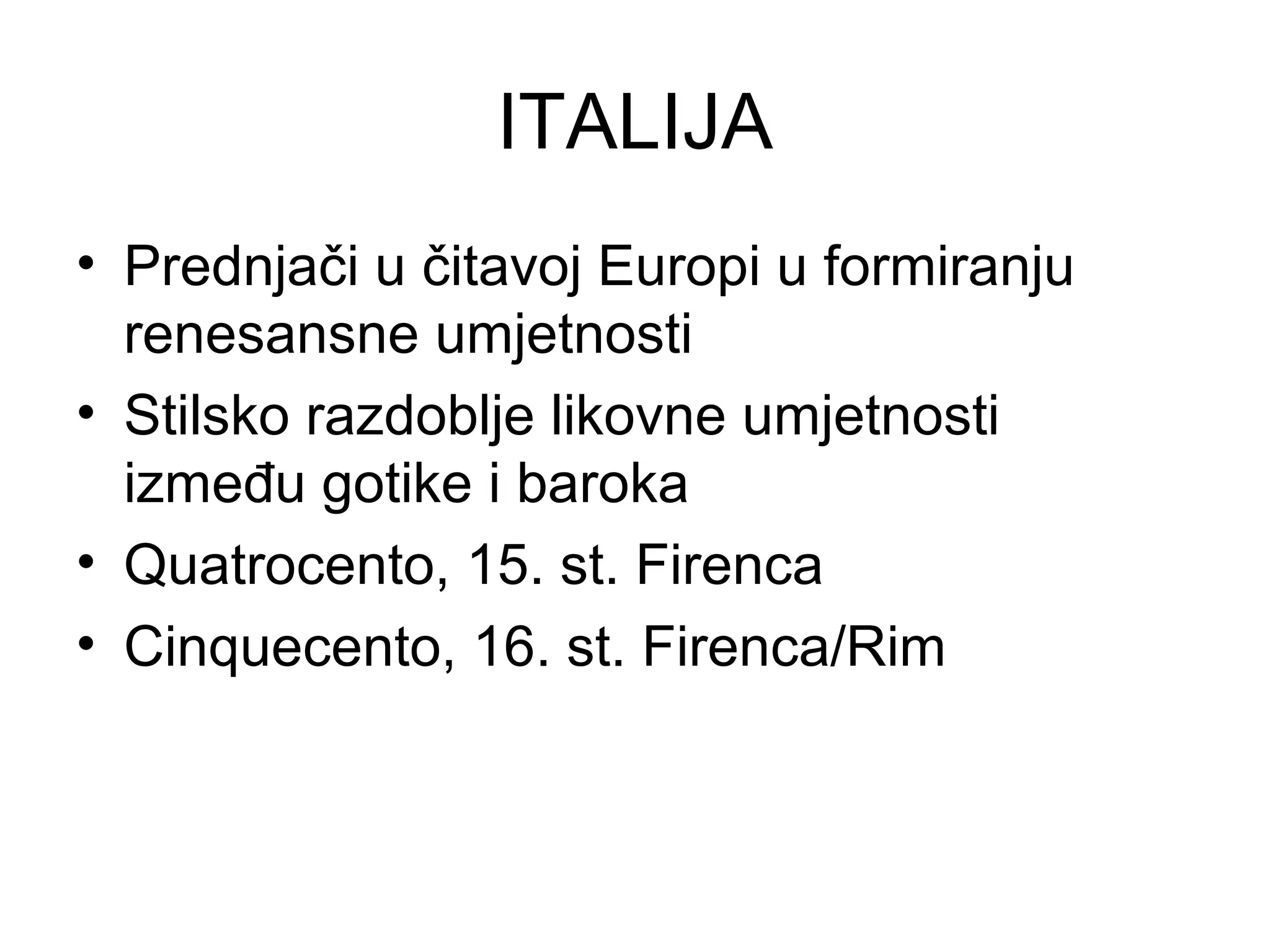 Rana renesansa | PPT