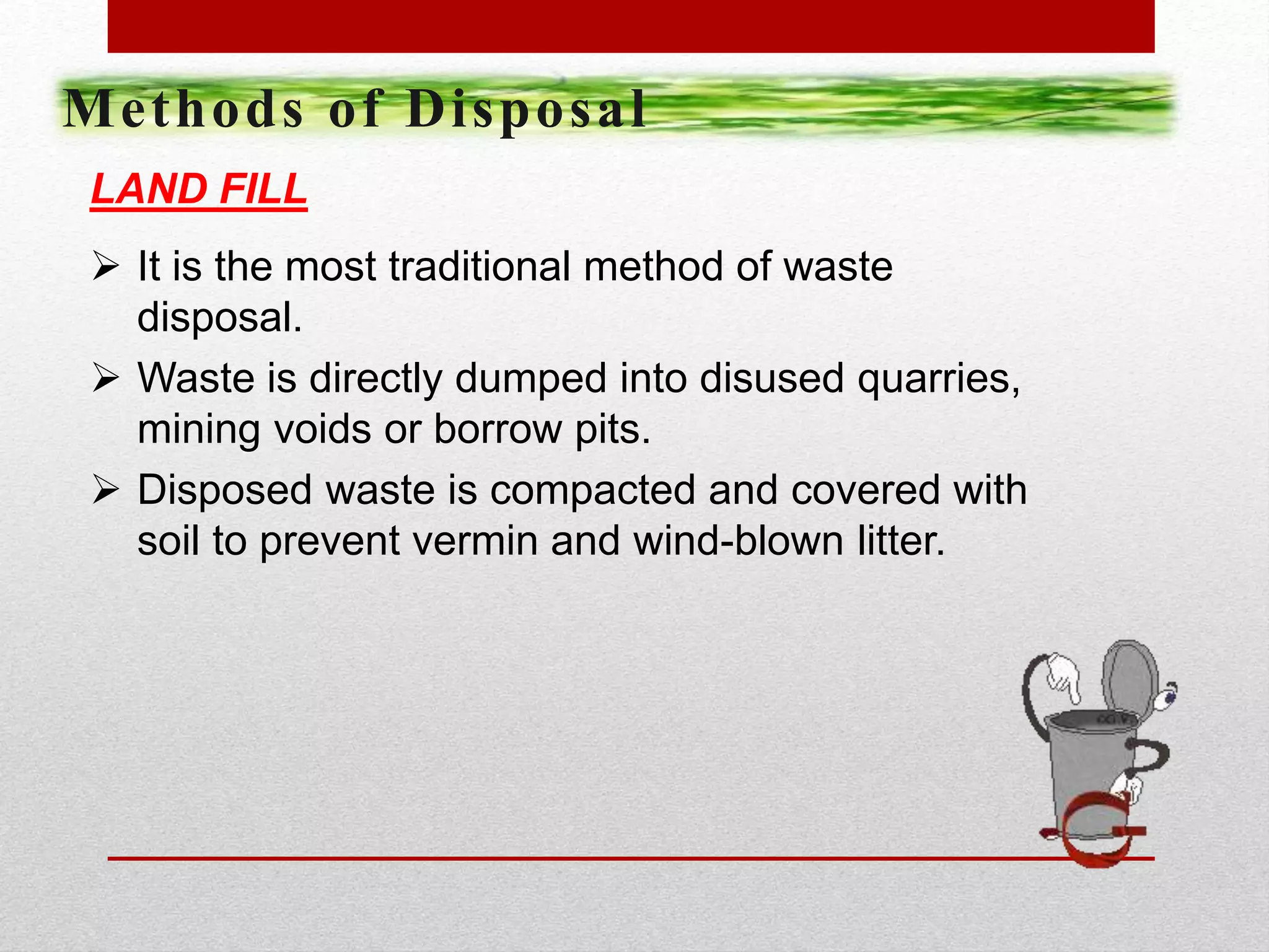 Research proposal of solid waste management | PPTX