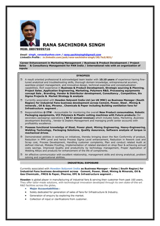Rana sachindra cv | DOC