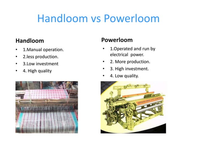 Handloom industry | PPT