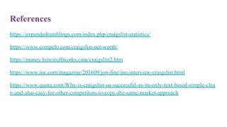 Craigslist Company Presentation | PDF