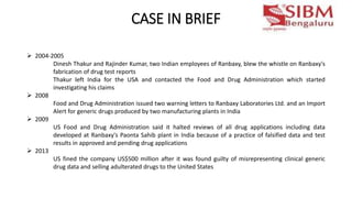 Ranbaxy Corporate Governance | PPT