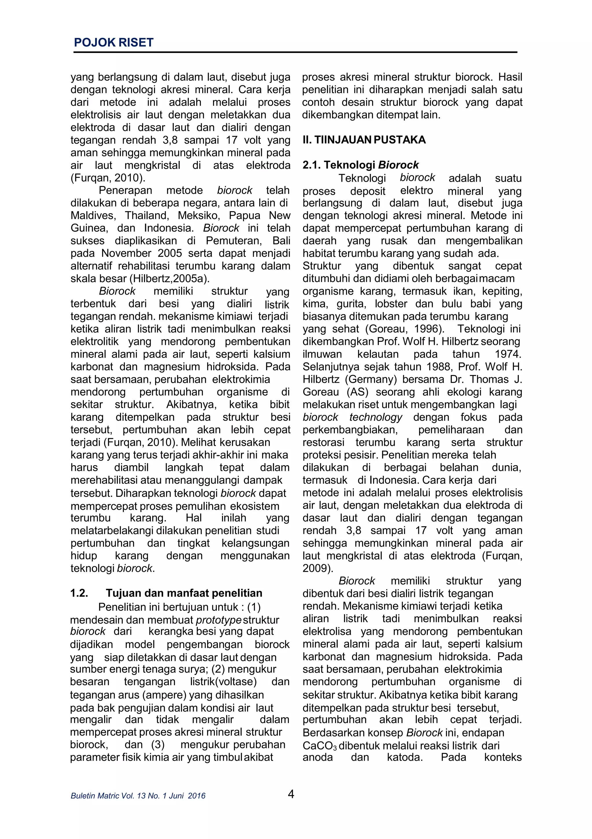 Rancang bangun-struktur-biorok | PPTX