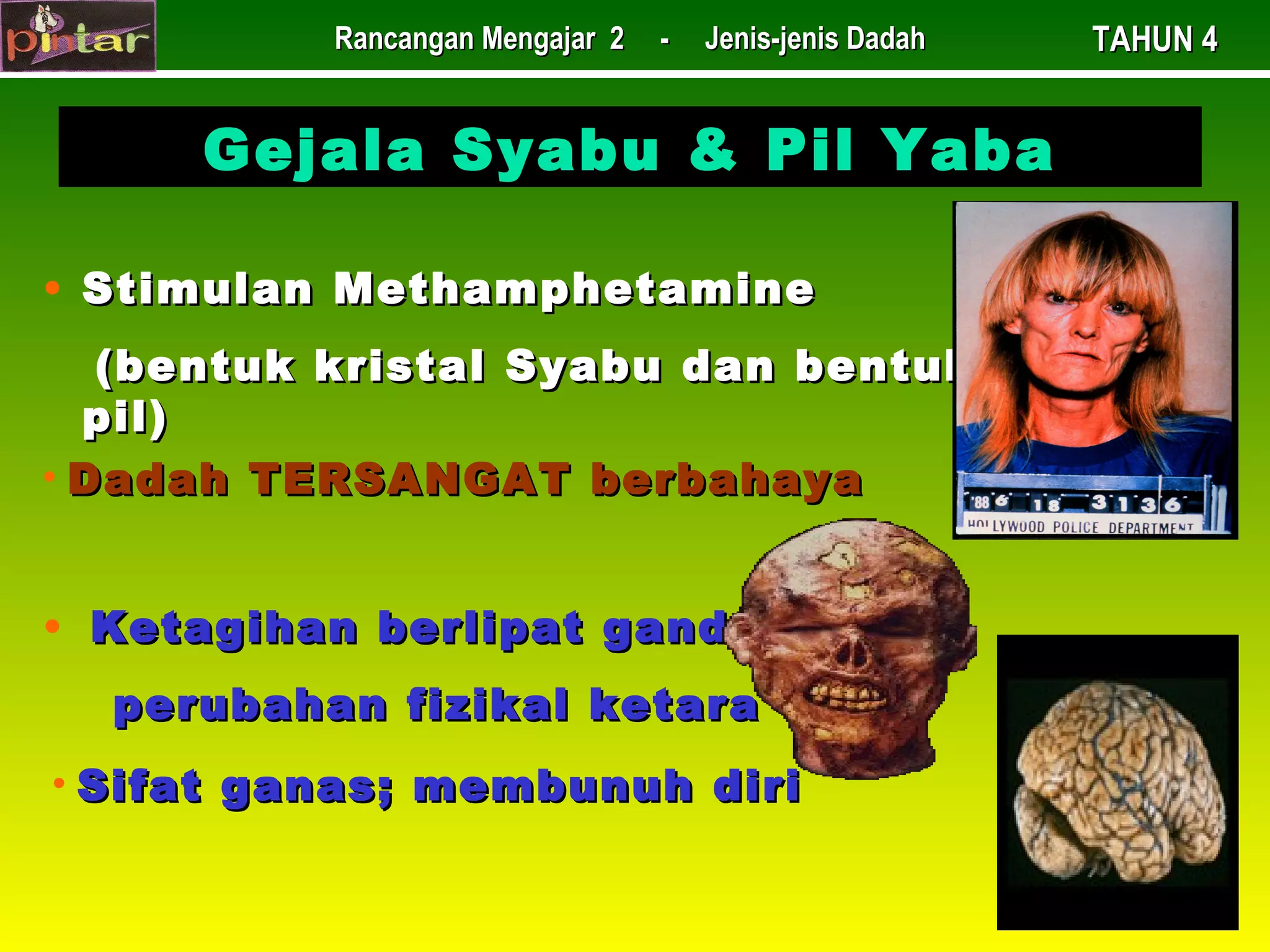 Jenis-Jenis Dadah | PPT