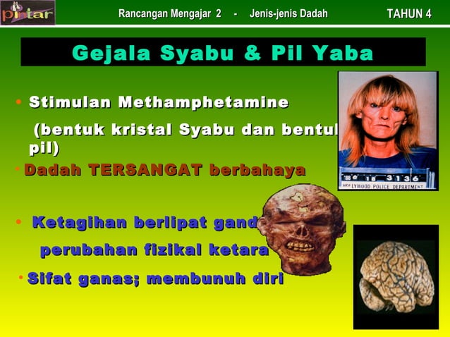 Jenis-Jenis Dadah | PPT