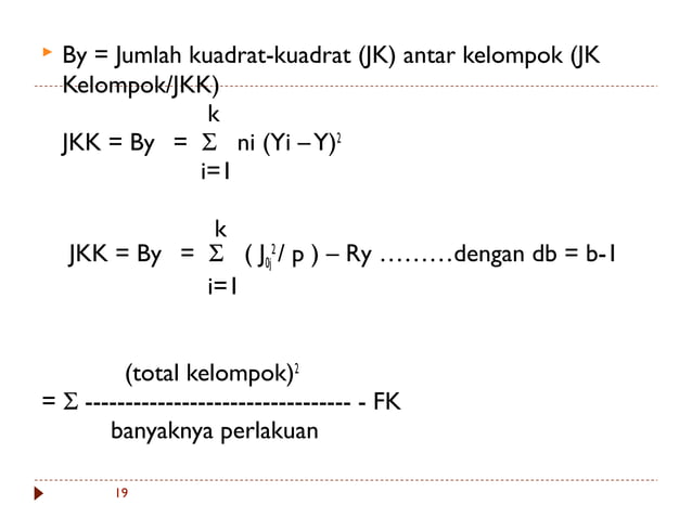 Rancangan acak kelompok (rak) | PPT