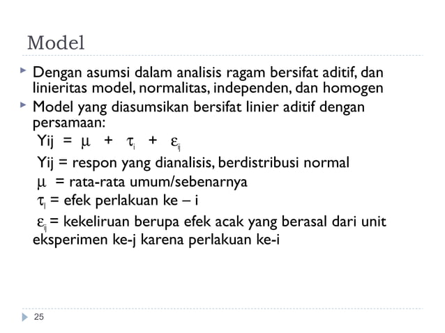 Rancangan acak lengkap (ral) | PPT