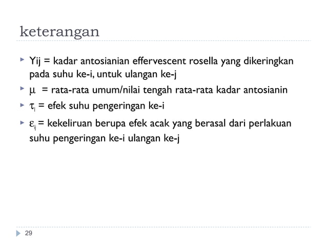 Rancangan acak lengkap (ral) | PPT