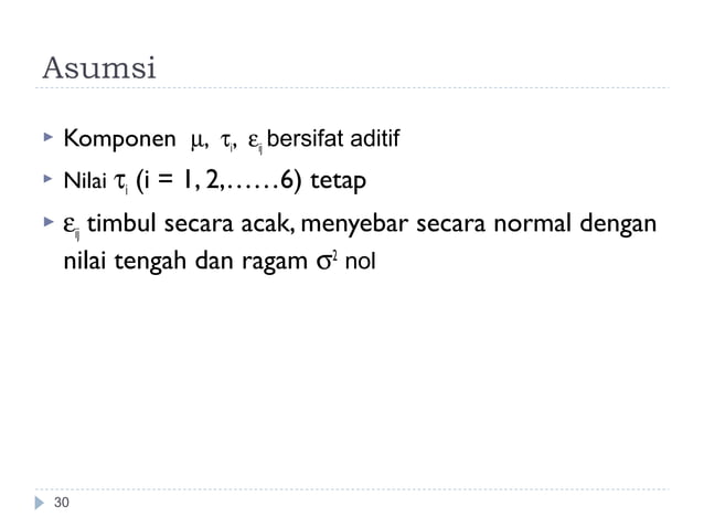 Rancangan acak lengkap (ral) | PPT