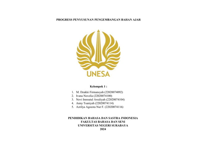 Rancangan Desain Bahan Ajar Mata Kuliah Pengembangan Bahan Ajar.docx