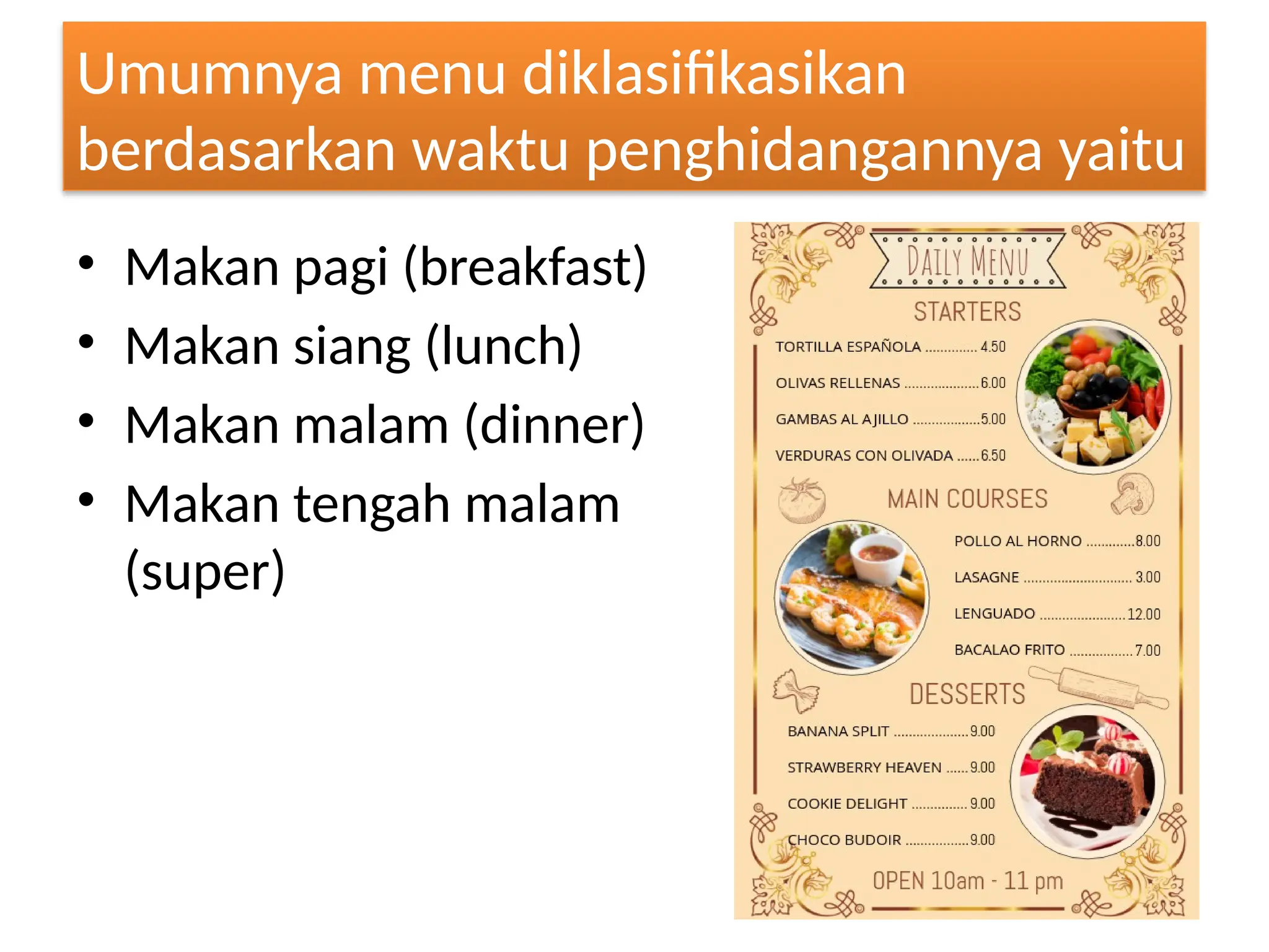 Membuat rancangan menu pada hidangan kontinental. i.pptx