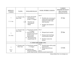 Rancangan pelajaran th 5 khsr 2011 | DOC