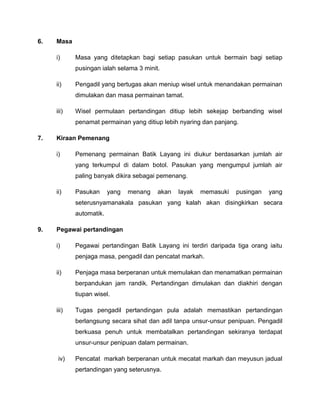 Rancangan pelaksanaan pemainan Batik Layang untuk Karnival Permainan ...