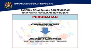 RANCANGAN PENDIDIKAN INDIVIDU RPI.pptx
