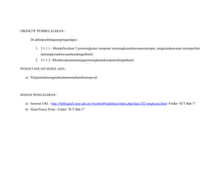 Rancangan pengajaran harian(rph) ict bab 3.1.3 | PPT