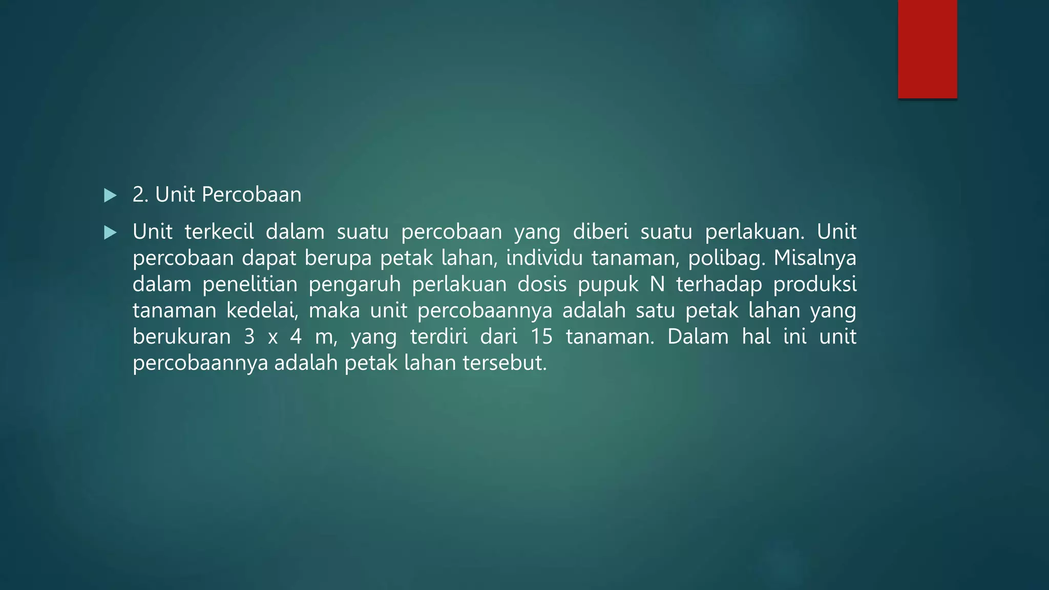 Rancangan Percobaan pertemuan II.pptx
