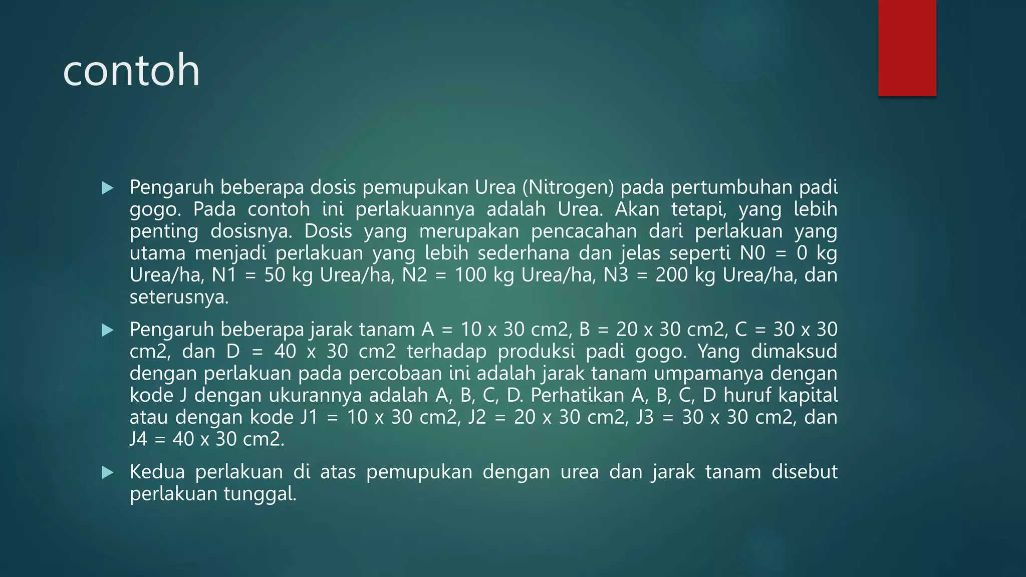 Rancangan Percobaan pertemuan II.pptx