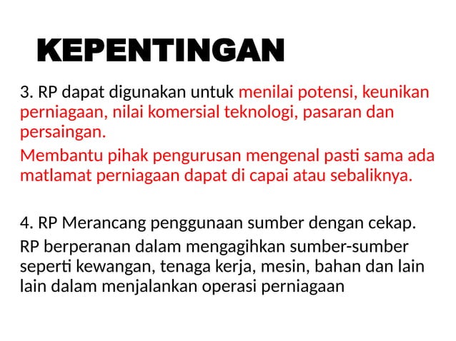 format membuat RANCANGAN PERNIAGAAN bagi usahawan | PPT