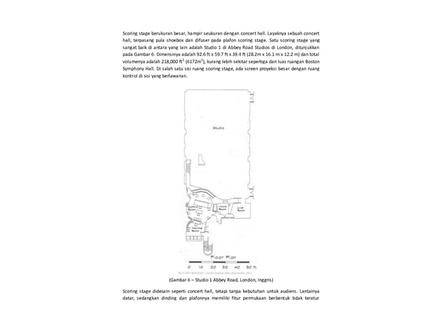 Rancangan soundproofing pada sound stage, scoring stage, dan foley ...
