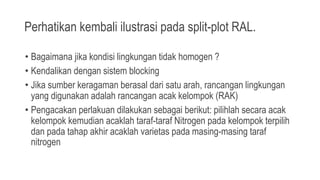 RANCANGAN SPLIT PLOT.pptx