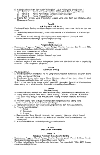 Rancangan tata tertib | PDF