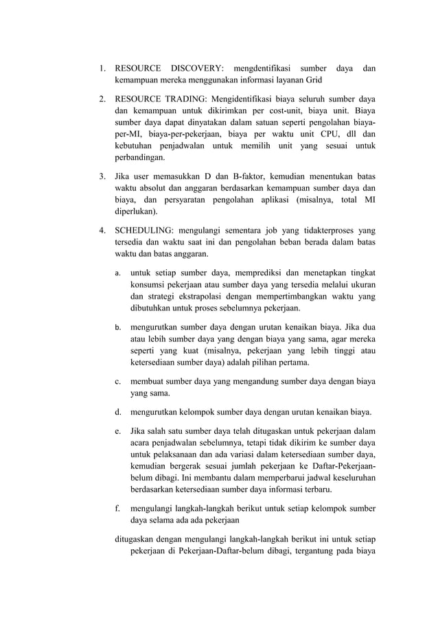 Rancang Bangun Penjadwalan Tugas Task Pada Komputasi Paralel Dengan Menggunakan Algoritma Cost