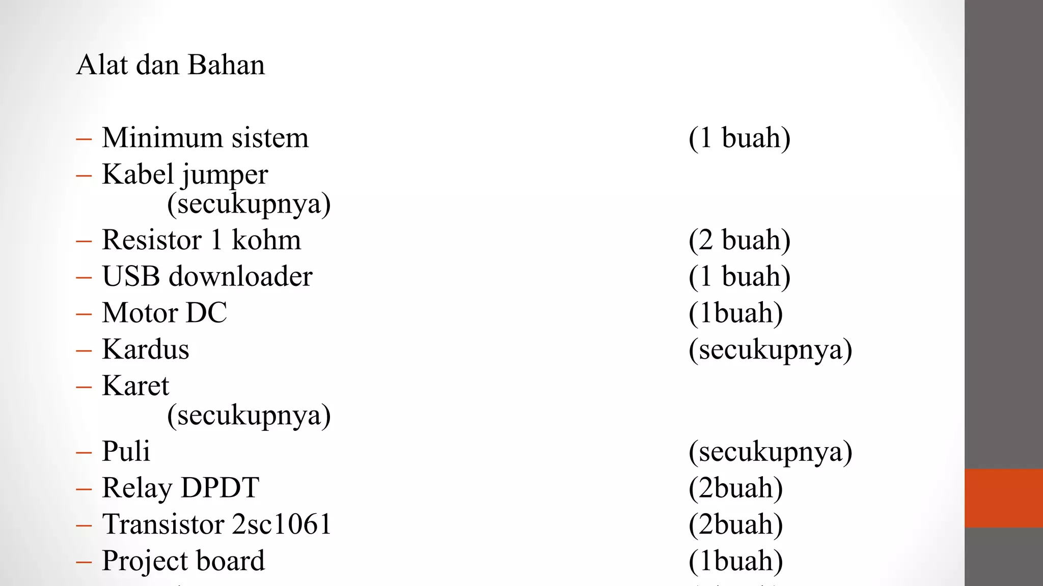 conveyor menggunakan mikroprosesor raspberry pi 3 b+ | PPTX