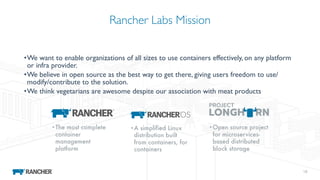 Rancher Labs - Your own PaaS in action | PPT