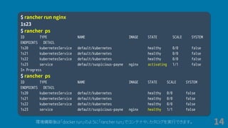 Rancher command line interface | PPT