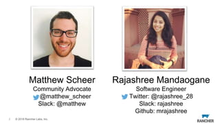 Rancher k8s Training - Oct 4 - Rajashree Mandaogane.pptx