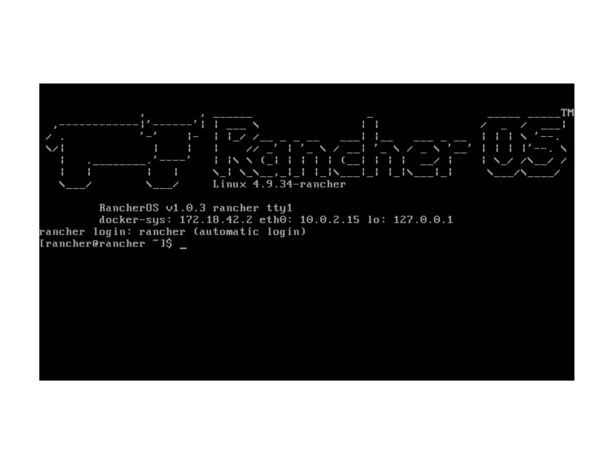 Rancher OS - A simplified Linux distribution built from containers, for containers | PPT