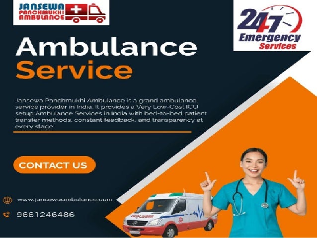 BLS Ambulance Service in Patna and Ranchi by Jansewa Panchmukhi | PPT