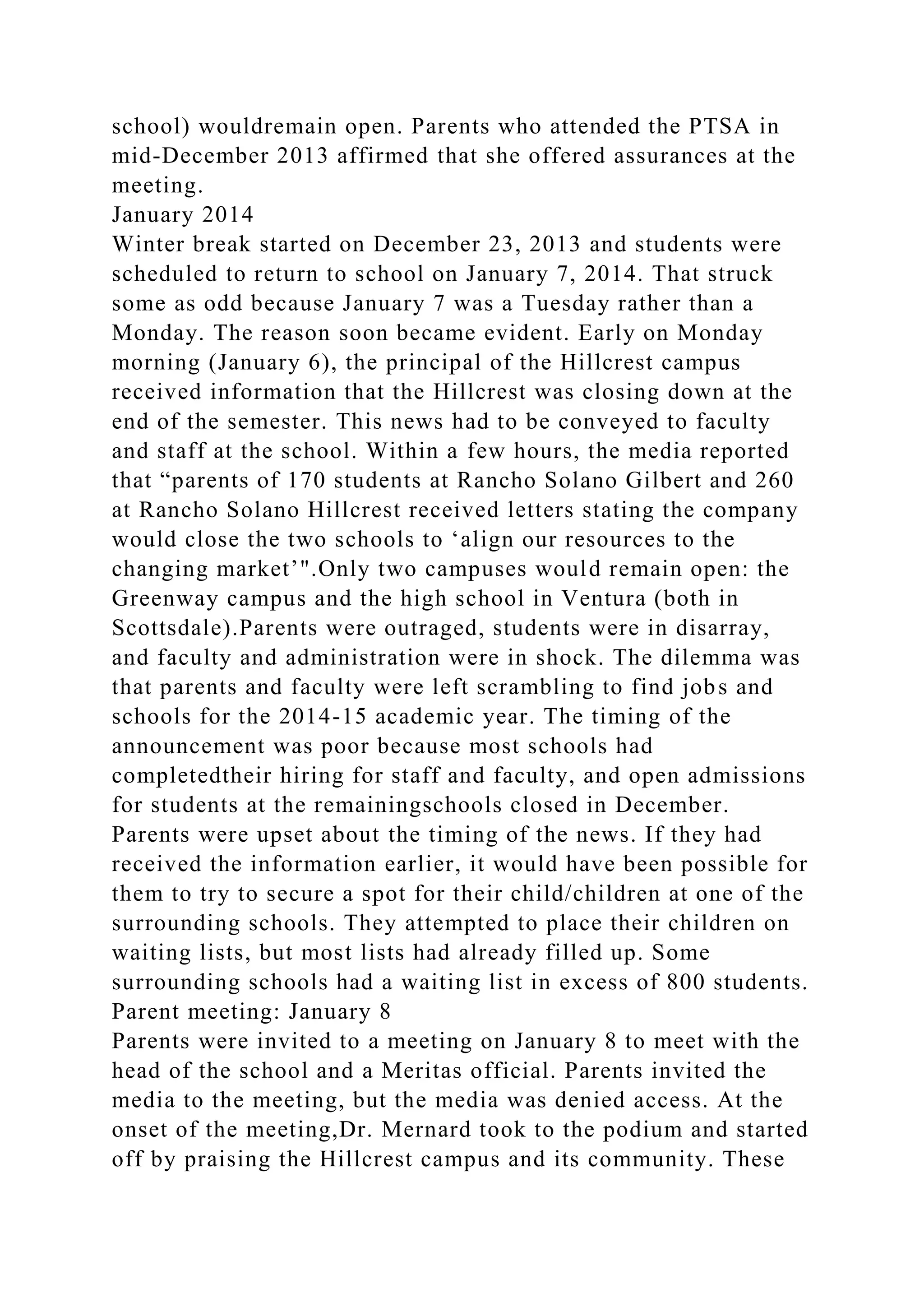 Rancho Solano Case StudyRancho Solano Private School was founded.docx