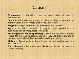 Rancidity | PPTX