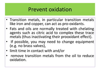 Rancidity and hydrolysis18.07.2020 | Chemistry | Science