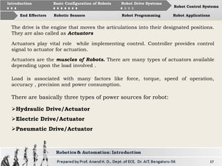 Robotics and Automation Introduction | PPT