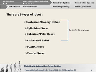 Robotics and Automation Introduction | PPT