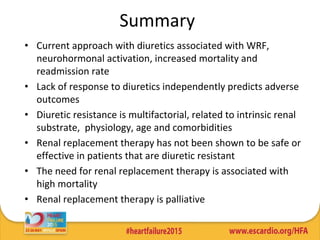 Acute Heart Failure Renal Replacement Therapy | PDF | Heart and ...