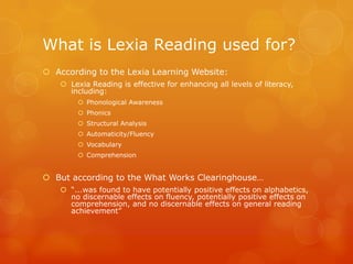 Randi henderson Lexia Reading | PPT