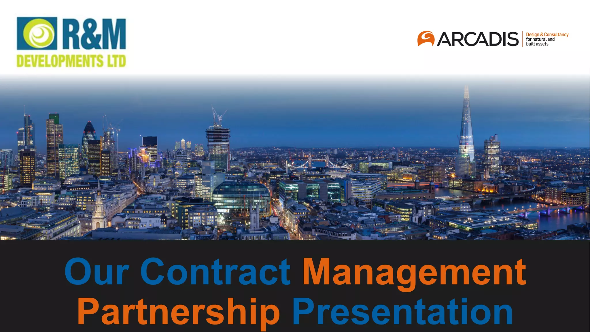 R&M Developments and Arcadis - OSC / MMC Design & Delivery Partnership ...