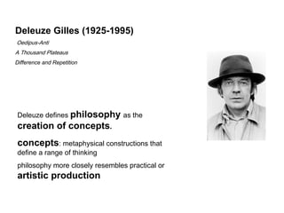 diagrams an Delueze | PPT