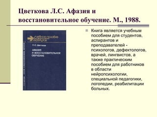 Афазия | PPT