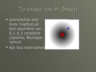 το άτομο του η | PPT