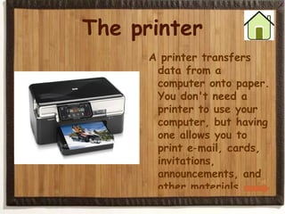 Parts of the computer | ODP