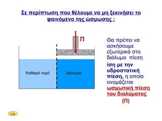 ώσμωση | PPT