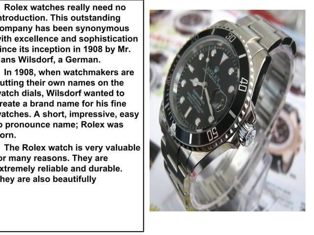 Rolex.. | PPT